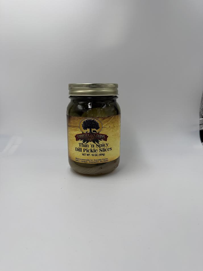 Thin 'n Spicy Dill Pickles – Sorrells Farms