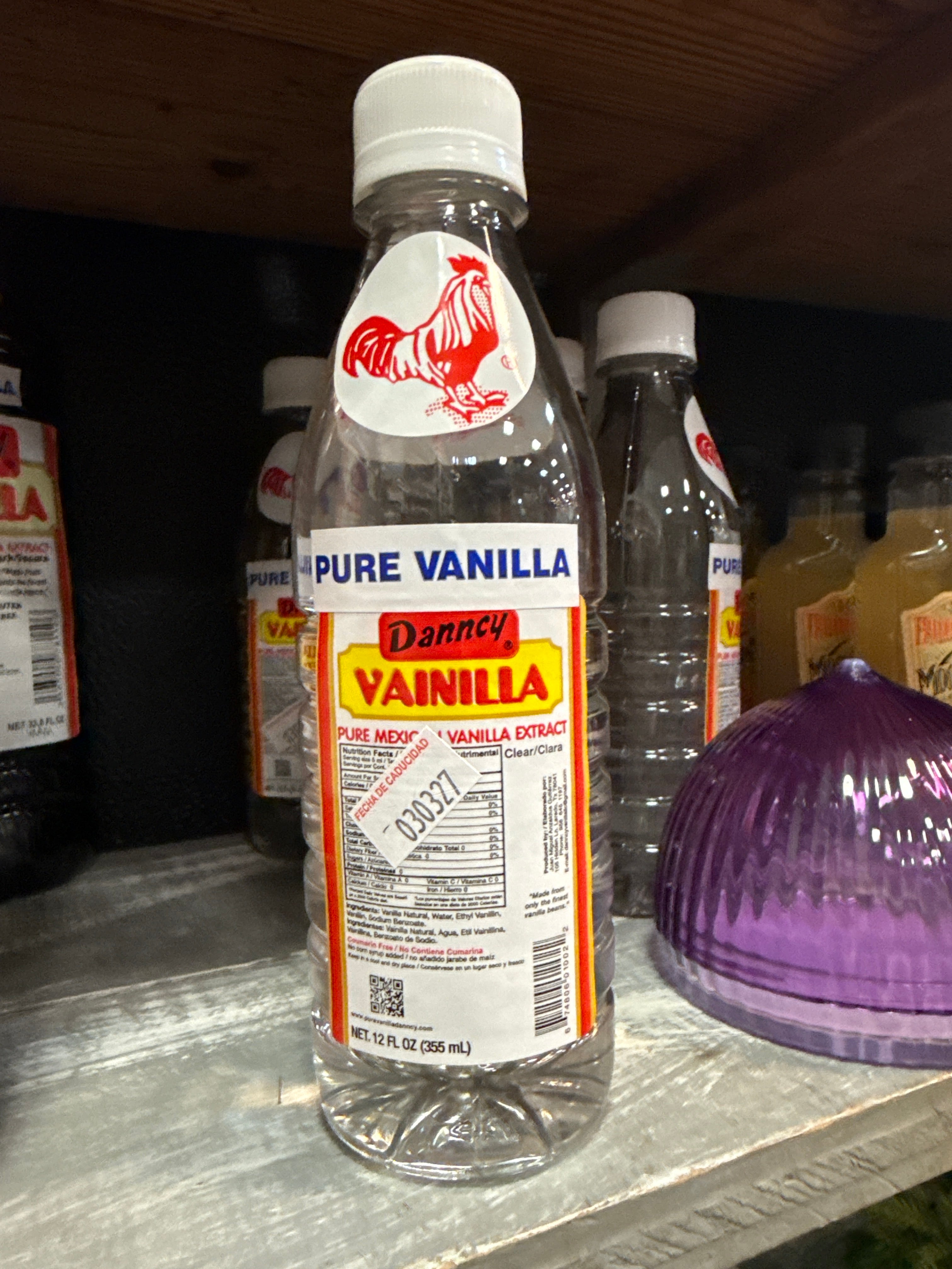 Clear pure vanilla- 12 FL OZ – Sorrells Farms