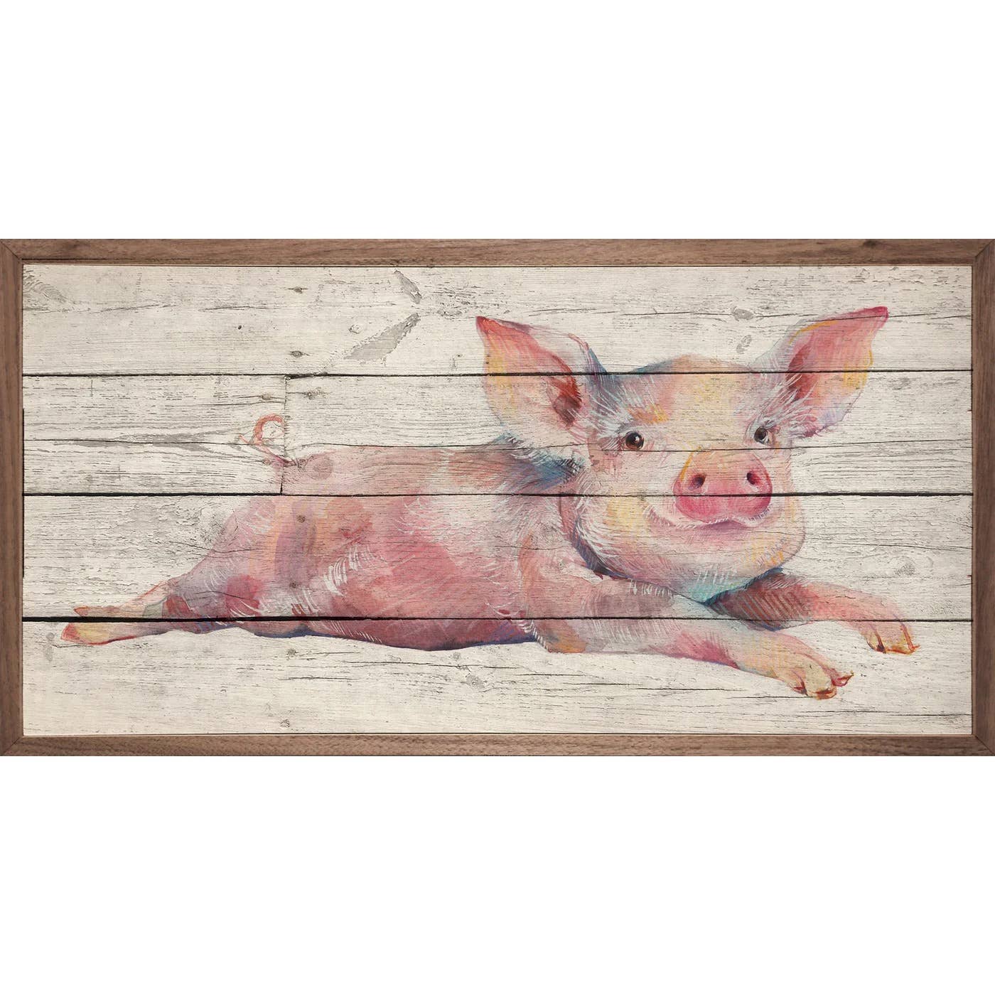 Watercolor Lying Pig – Sorrells Farms